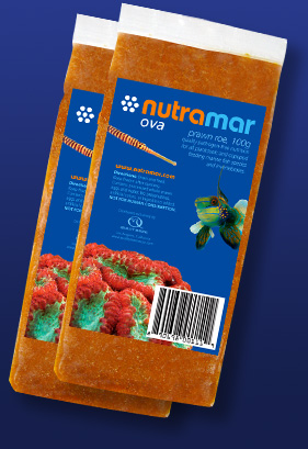 Nutramar Ova fish food is made from prawn eggs | Reef Builders | The ...