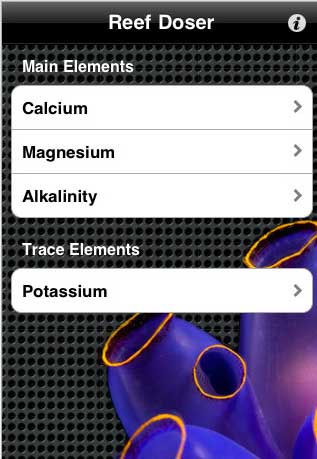 Reef Doser the new iPhone App now available | Reef Builders | The Reef ...