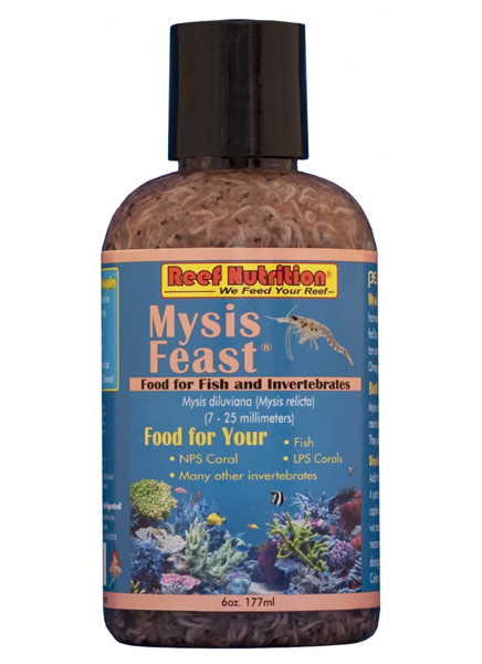Mysis Feast with PE Mysis coming soon from Reef Nutrition | Reef ...