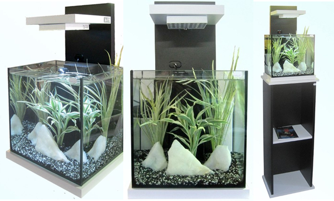 Sleek Aqua Cubic nano aquariums | Reef Builders | The Reef and ...