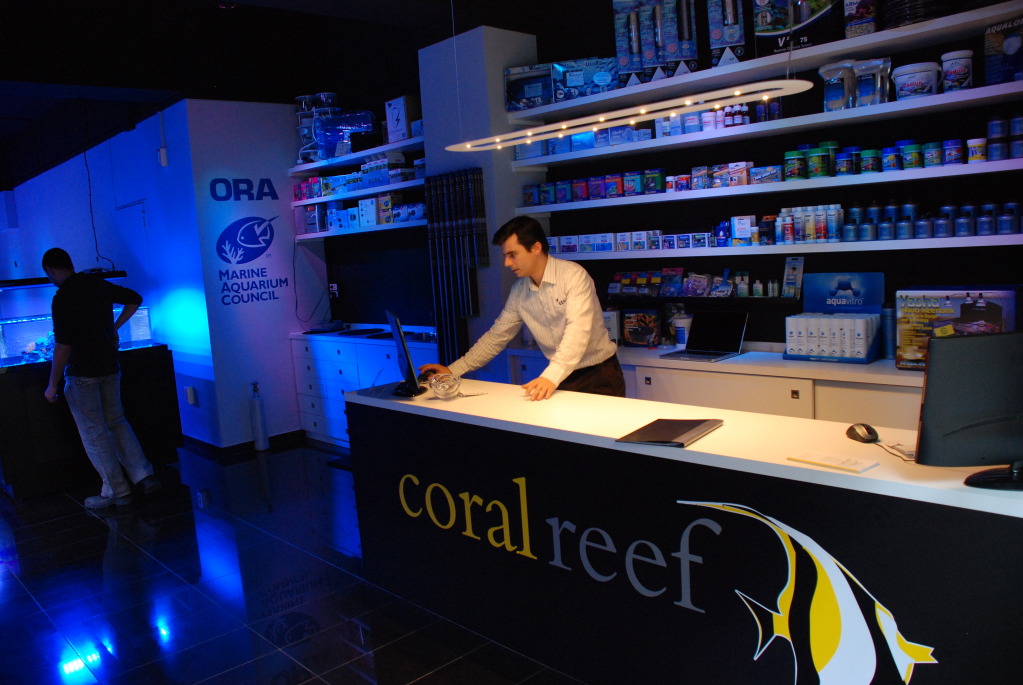 New Coral Reef Store opens up in Barcelona, Spain | Reef Builders | The ...