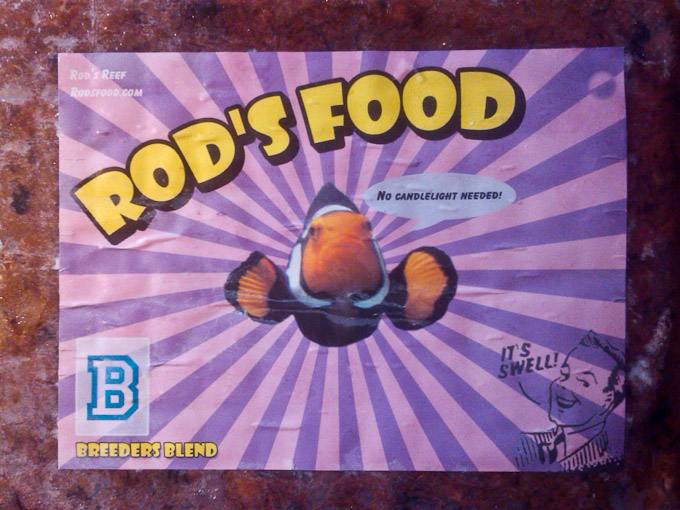 Breeders Blend from Rod’s Food is designed to get your fish in the mood ...