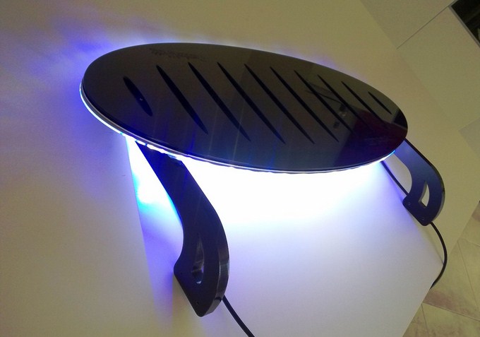 The HydroLED from Lucenova is one sleek and curvaceous LED fixture ...