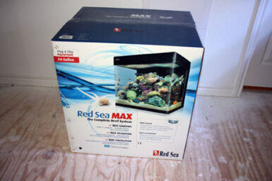 Setup of the Red Sea Max 34 Gallon Aquarium | Reef Builders | The Reef ...
