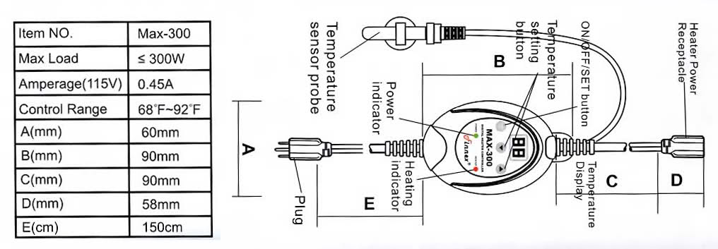 New Finnex MAX-300 Digital Temperature Controller an affordable way to ...