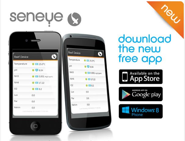 Seneye releases Android, iOS, and Windows 8 phone apps | Reef Builders ...