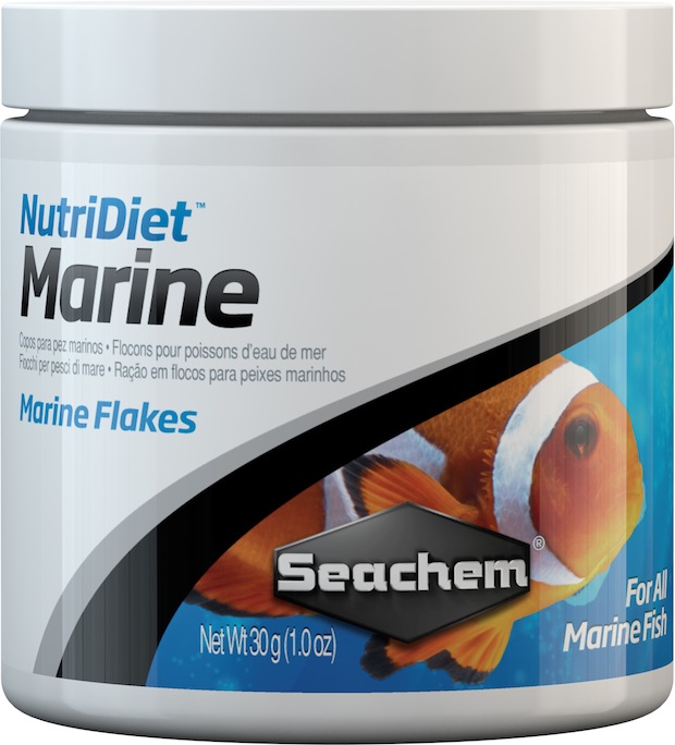NutriDiet Flake foods from Seachem for Marine, Tropical, Cichlids ...