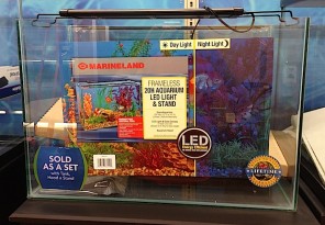 Frameless 20H aquarium carries on the march of the rimless fish tanks ...