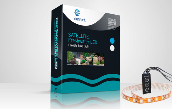 Current Satellite Freshwater LED flexible strip lights are packed with ...
