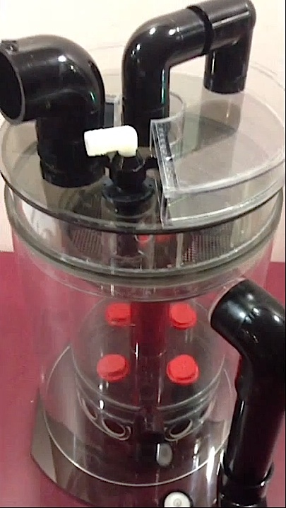ReefToys new recirculating Blue and Red reactors for media and zeolites ...