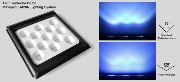Maxspect close to releasing Wide Angle Reflector for Razor LED | Reef ...