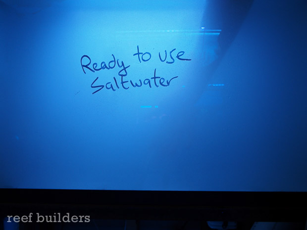 Each bag of Omega Sea Reef salt really does mix up 60 gallons fast and ...