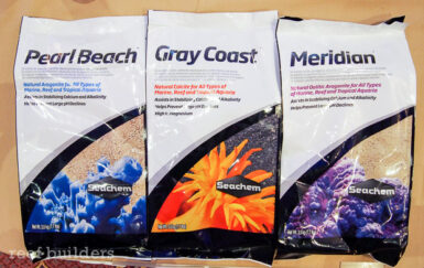 Seachem marine substrates now available in smaller size with new ...