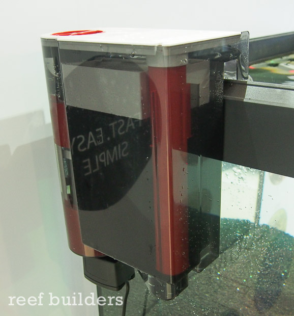 Fluval Simpletec is a swanky new power filter with backwashing ...