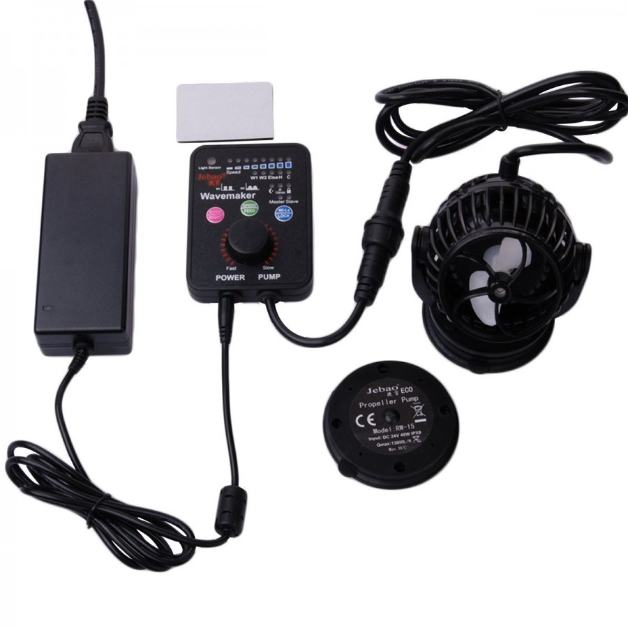The Jebao Wireless Wavemaker in action | Reef Builders | The Reef and Saltwater Aquarium Blog