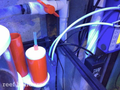 DIY dosing line holder using a Maxijet clip | Reef Builders | The Reef ...