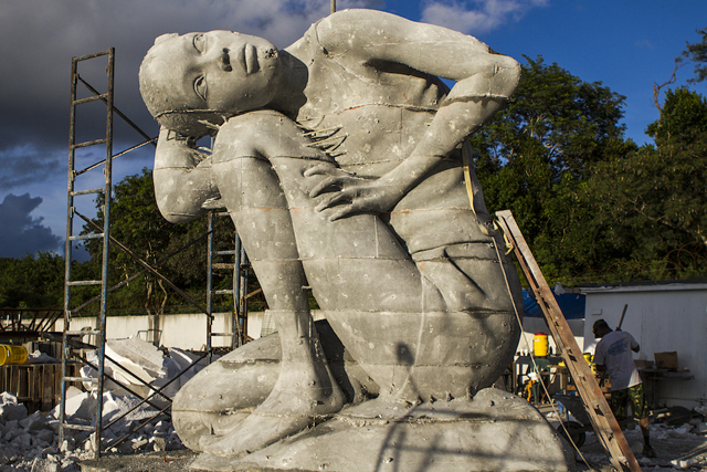 World’s largest underwater sculpture also serves as artificial reef ...