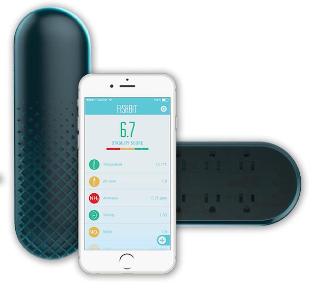 Fishbit aquarium monitor and controller launches at CES | Reef Builders ...