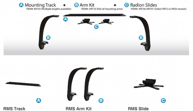 Multi Light Radion Mounting System (RMS) released by Ecotech Marine ...