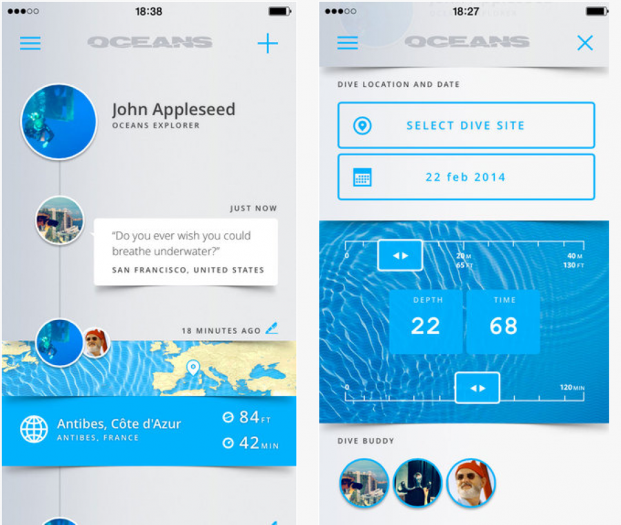 Oceans - A new social networking app for Scuba Divers | Reef Builders ...
