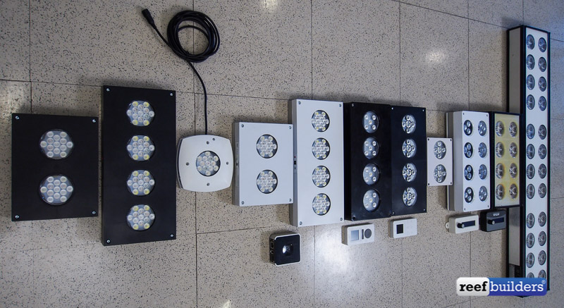 10 generations of Aqua Illumination LED lights | Reef Builders | The ...