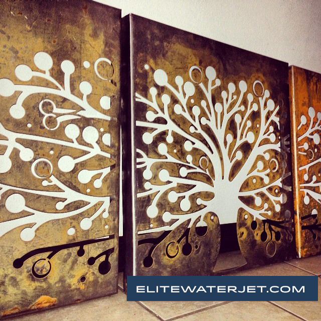 Water-cut fish art from Elite Waterjet | Reef Builders | The Reef and ...
