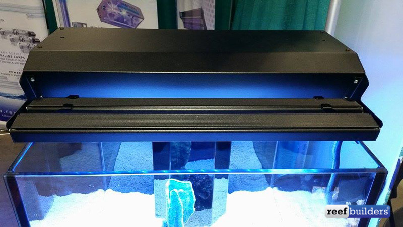 ReefBrite XHO Hybrid fixture with T5 & LED light | Reef Builders | The ...