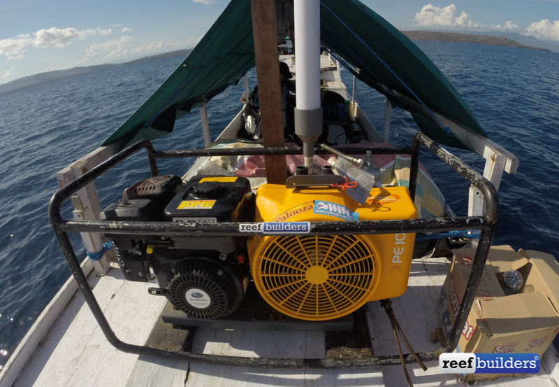 What do air compressors have to do with aquarium corals and fish ...