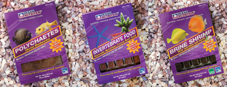 Several new frozen foods from Ocean Nutrition | Reef Builders | The ...