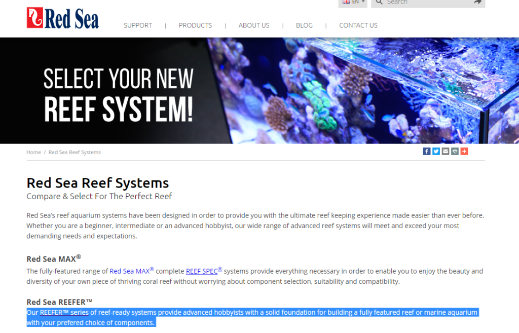 Red Sea Compare & Select Feature helps take the pain out of shopping ...