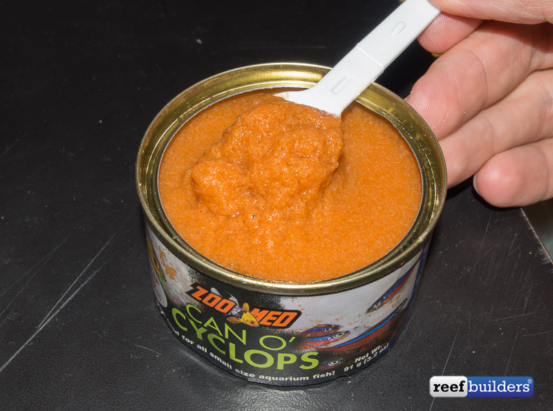ZooMed introduces Can O Cyclops food for corals and small fish | Reef ...