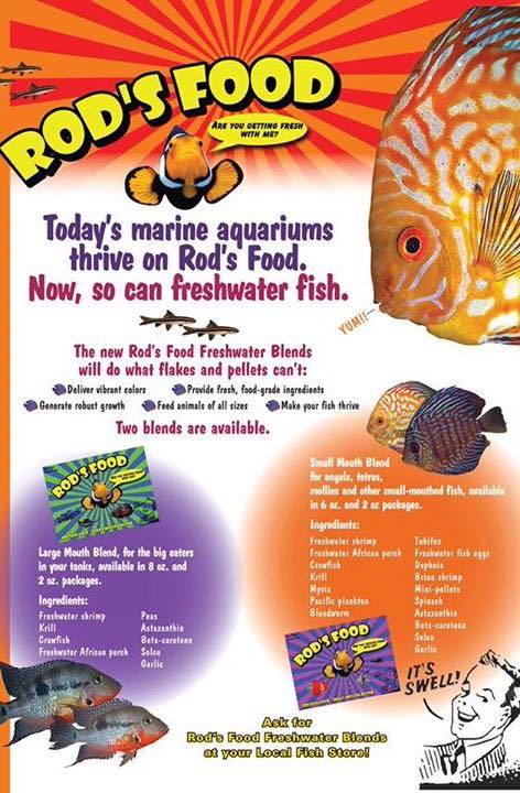 Rod’s Food now includes recipes for freshwater fish | Reef Builders ...