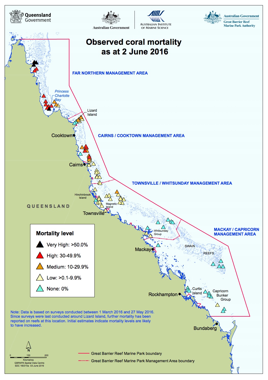 Coral Bleaching data from the GBR ‘misinterpreted’ | Reef Builders ...