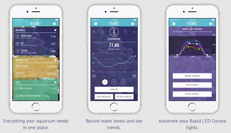 FiSHBiT Mobile App is here | Reef Builders | The Reef and Saltwater ...