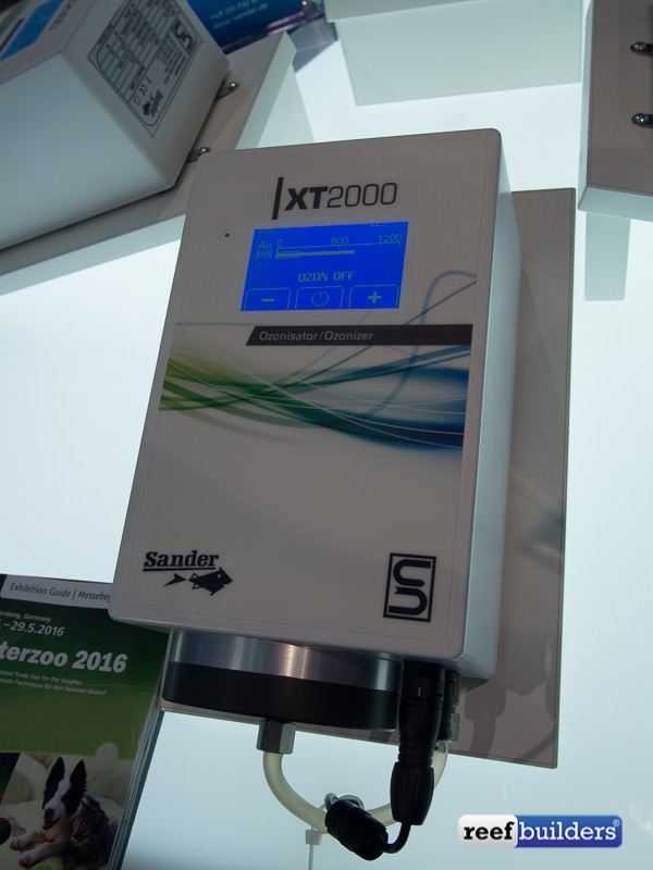 Sander XT 2000 ozonizer with touchscreen display | Reef Builders | The ...