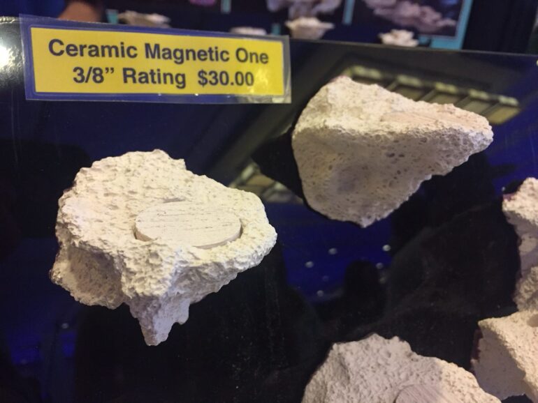 Alternative Reef Magnetic One is a single magnetic frag mount | Reef ...