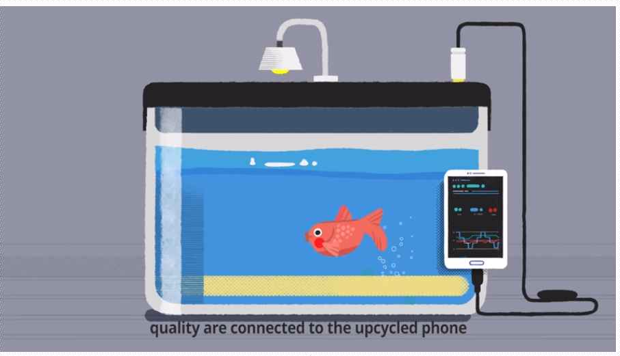 Samsung Upcycling can turn your old Galaxy phone into an aquarium ...