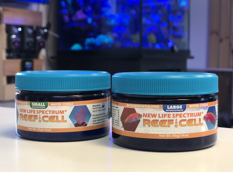 Trying out the unique properties of Reef Cell Fish & Coral Foods | Reef ...