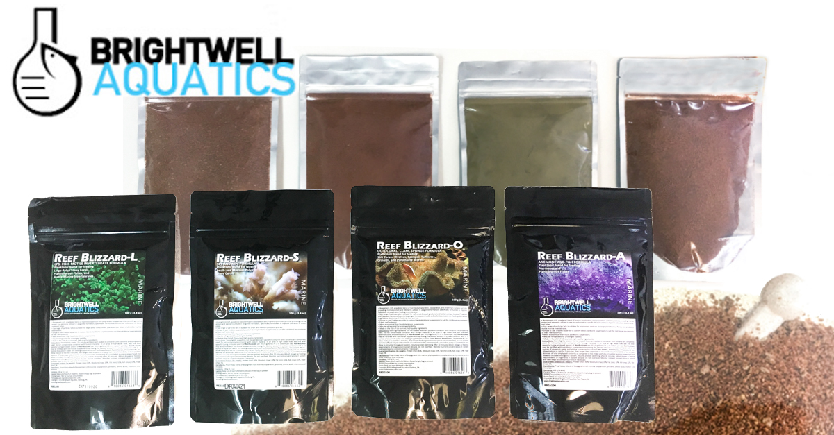 Brightwell Aquatics Reef Blizzard Aquarium Foods | Reef Builders | The ...