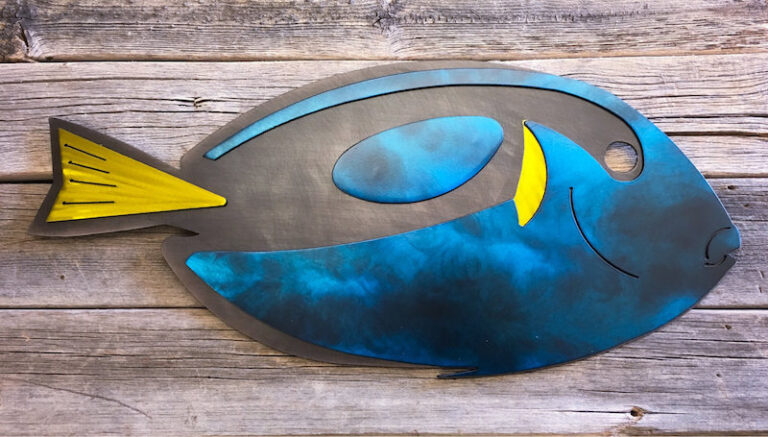 Spruce Up Your Fish Room With Sweet Steel Cutouts | Reef Builders | The ...