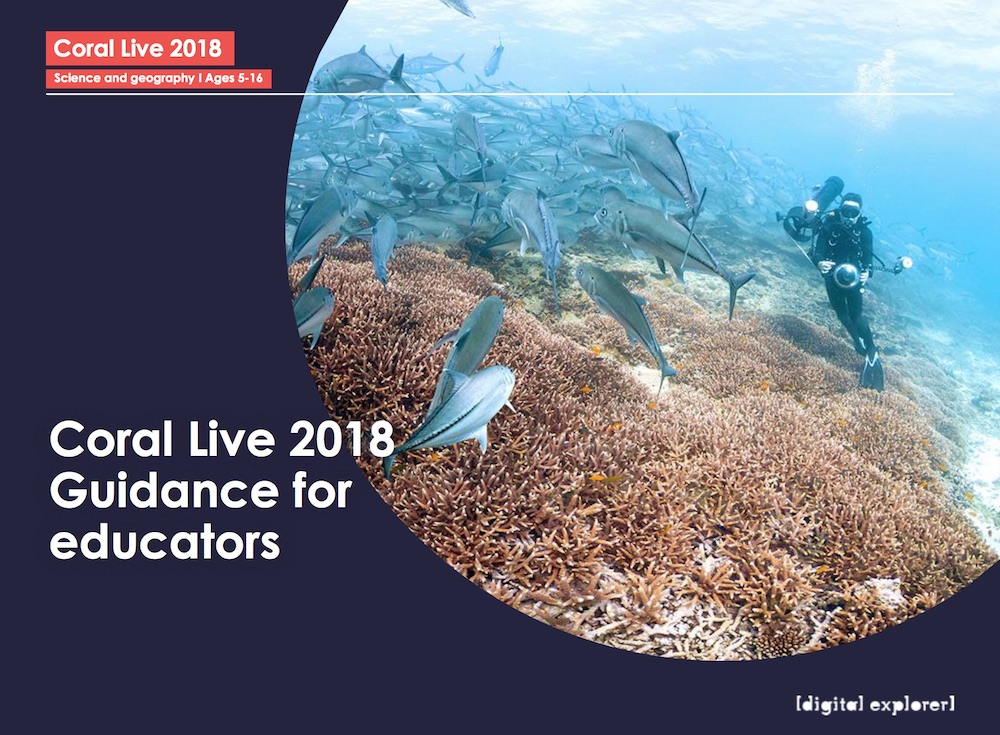Teachers Register Your Class! Coral Live Broadcasting From CARMABI ...