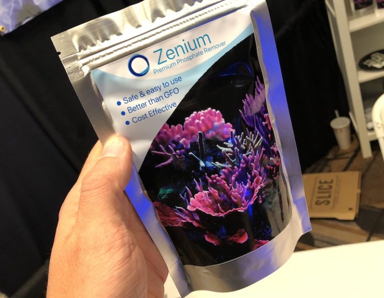 Zenium is Promoting a New Phosphate Remover Made from Lithium | Reef ...