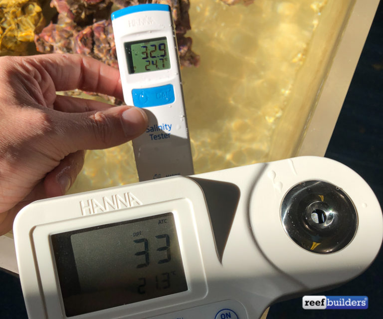 Hanna Salinity Tester Review | Reef Builders | The Reef and Saltwater ...