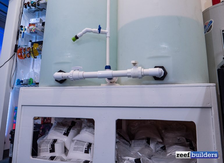 Building the Ultimate Water Mixing Station | Reef Builders | The Reef ...