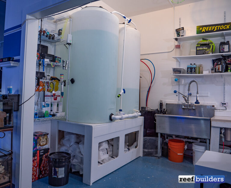 Building the Ultimate Water Mixing Station | Reef Builders | The Reef ...