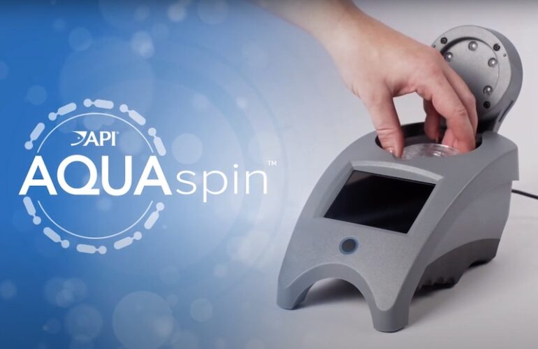 API AquaSpin Tests Aquarium Water With Built-In Photometer | Reef ...