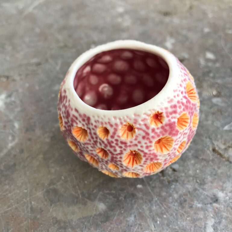 Artist Lisa “Seaurchin” Stevens Creates Vivid Clay Coral Sculptures ...