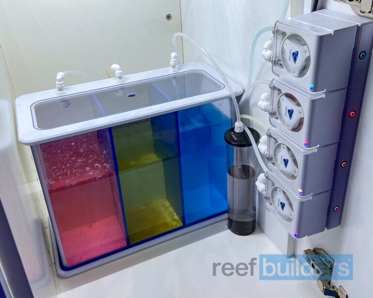 Three Levels of Dosing Setups at the Reef Builders Studio | Reef ...