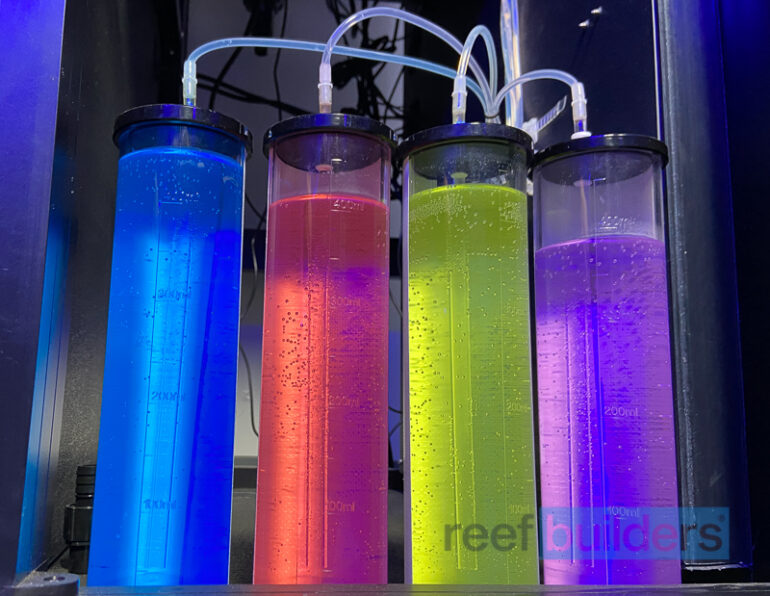 Three Levels of Dosing Setups at the Reef Builders Studio | Reef ...