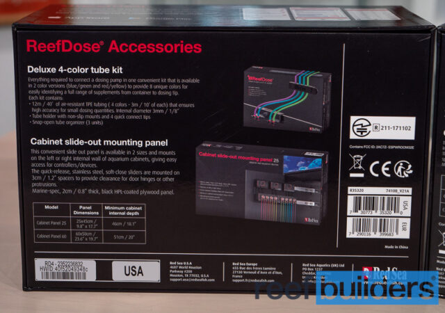 Red Sea Cabinet Slide Out Mounting Panel Coming in Two Sizes | Reef ...